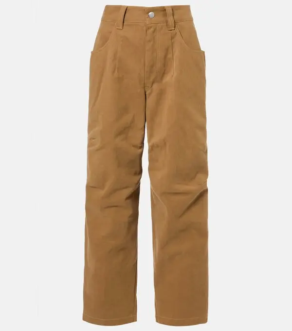 MARANT ETOILE Opalyna Wide-leg Cotton Twill Pants