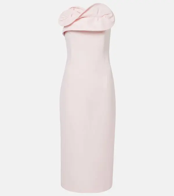 Magda Butrym Silk Bustier Dress - Pink