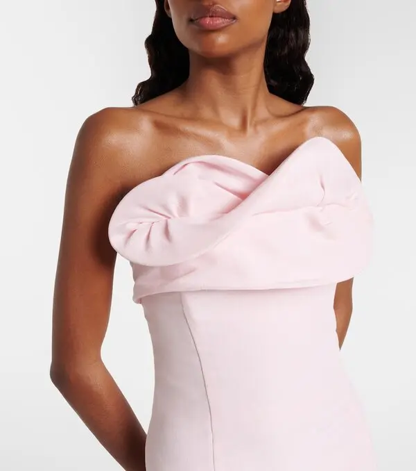 Magda Butrym Silk Bustier Dress - Pink