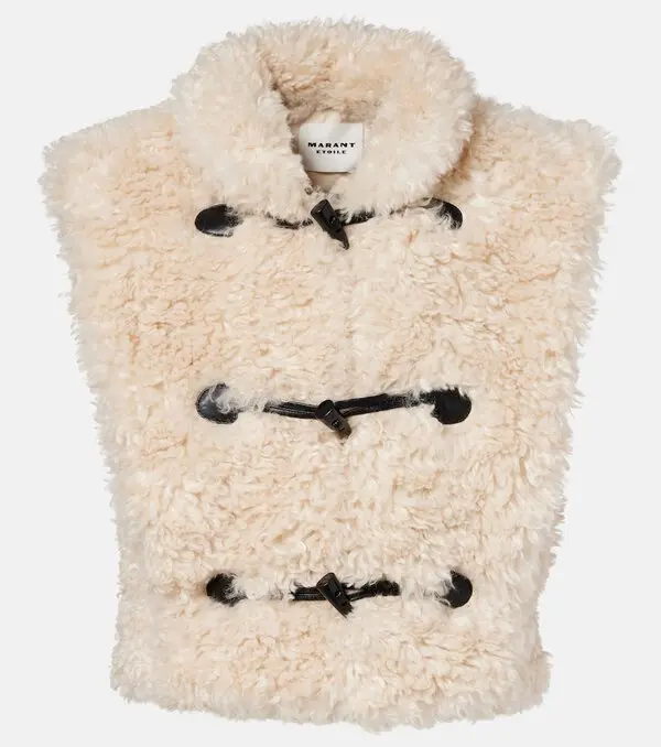MARANT ETOILE Alisa Vest - Beige