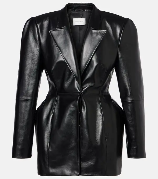 Magda Butrym Leather Blazer