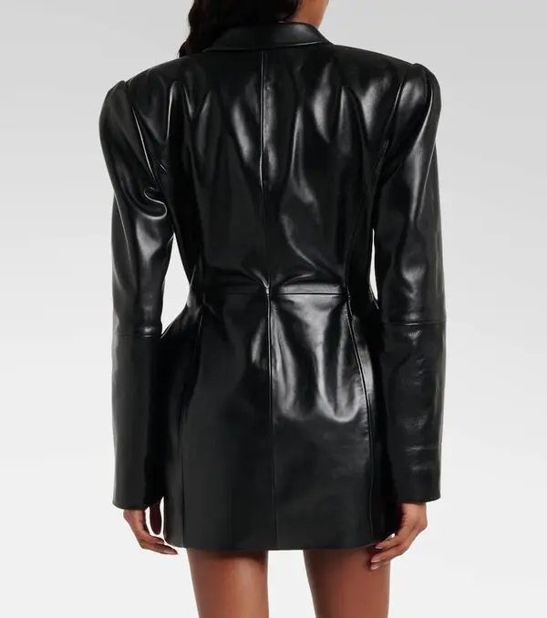 Magda Butrym Leather Blazer