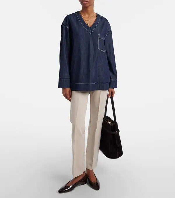 Max Mara Pace Denim Shirt