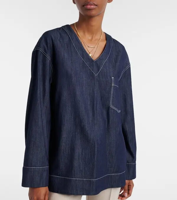 Max Mara Pace Denim Shirt