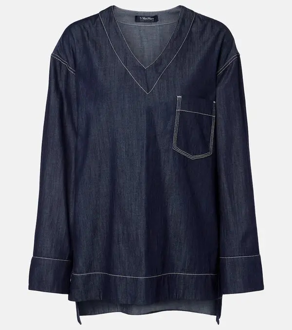 Max Mara Pace Denim Shirt - Blue