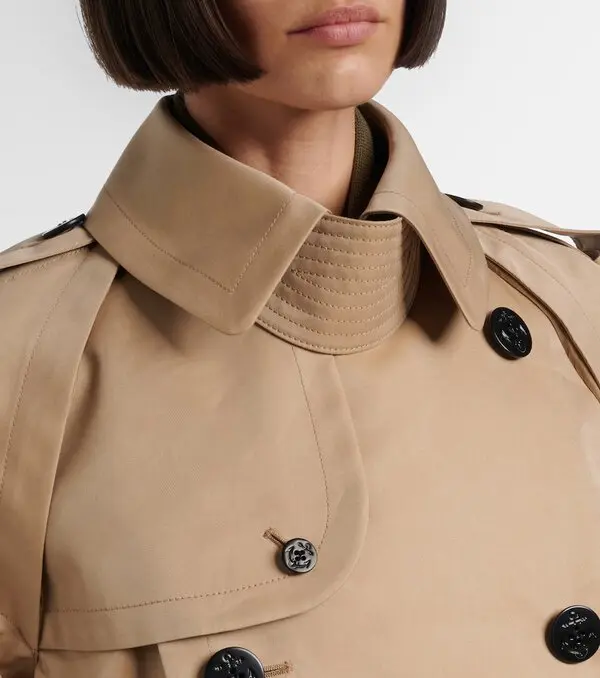 Sacai Padded Cotton-blend Bomber Jacket - Beige