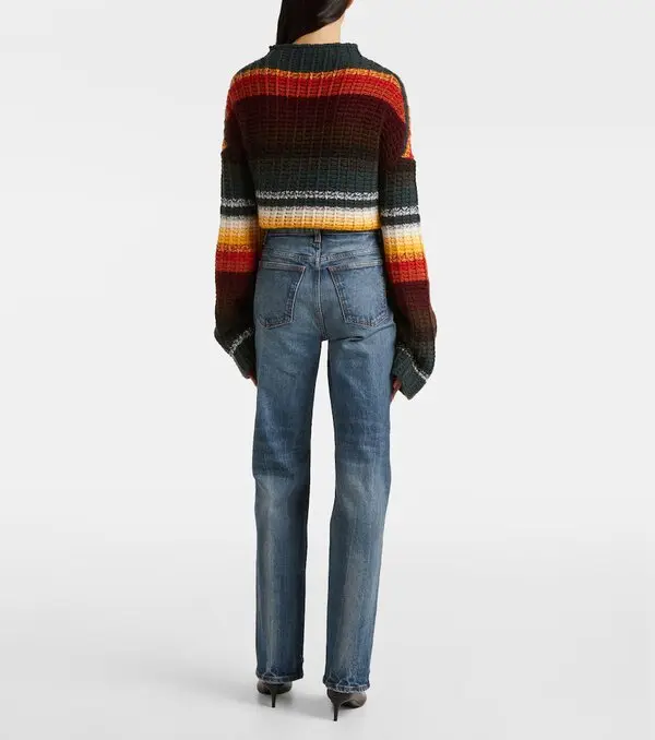 Khaite Danielle High-rise Straight Jeans - Blue