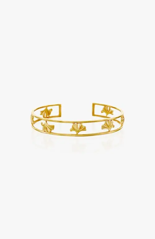 SEREIA OFFICIAL Clara Bangle Bracelet - Yellow Gold