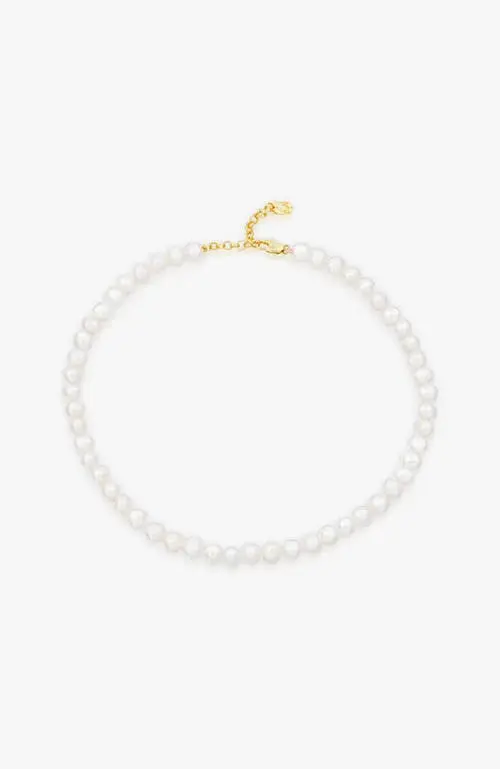 SEREIA OFFICIAL Delphine Pearl Necklace - Yellow Gold