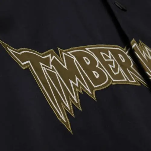 Mitchell & Ness Minnesota Timberwolves Clutch Satin Raglan Jacket