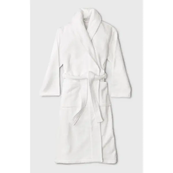 PUBLIC GOODS Organic Cotton Bathrobe - White