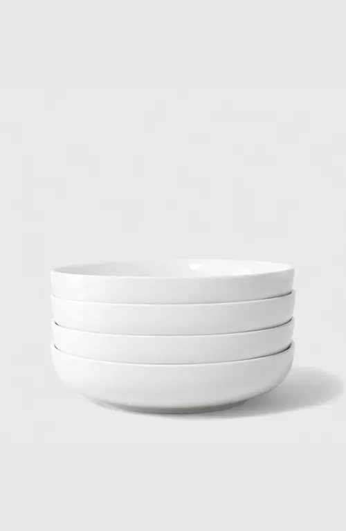 PUBLIC GOODS Ceramic Dinner Bowls - White