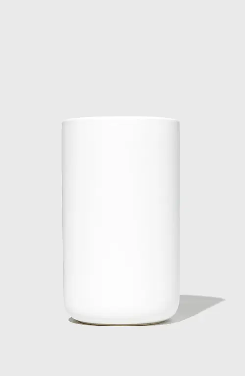 PUBLIC GOODS Tall Stoneware Utensil Holder - White
