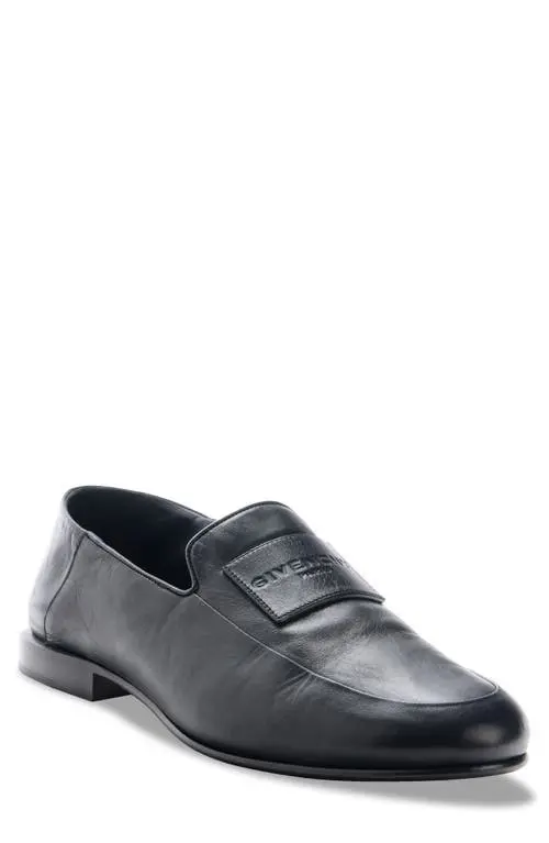 Givenchy Logo Label Convertible Loafer - Black
