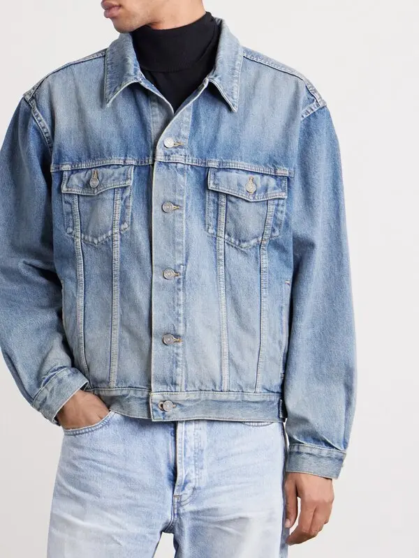 Saint Laurent Denim Trucker Jacket