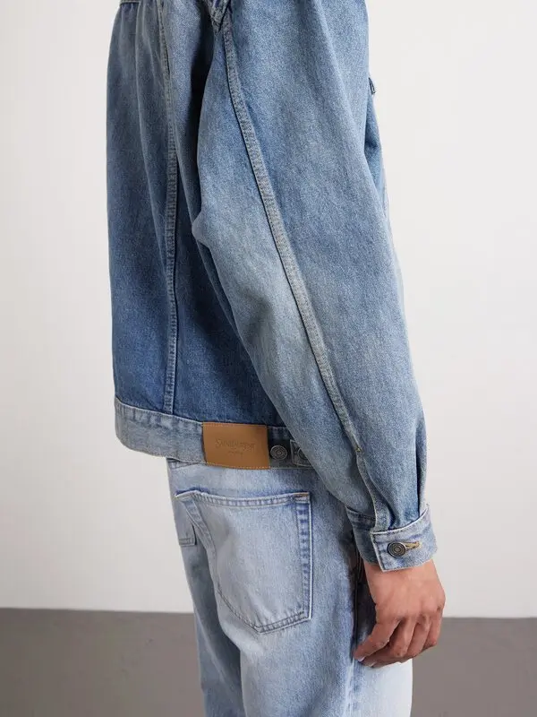 Saint Laurent Denim Trucker Jacket