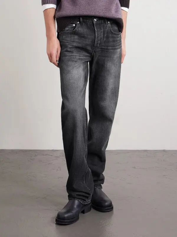 A.P.C. Rescue Straight-Leg Jeans - Black | Editorialist
