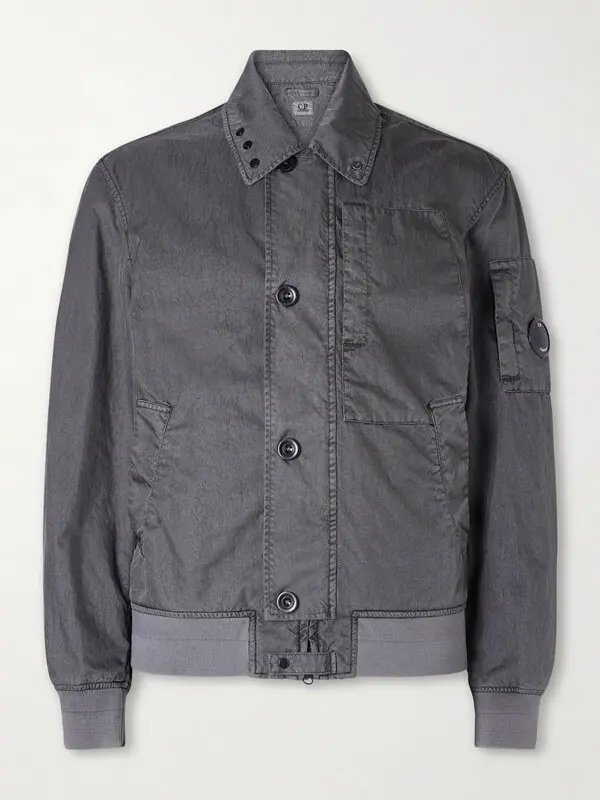 C.P. COMPANY Panama-r Canvas Bomber Jacket