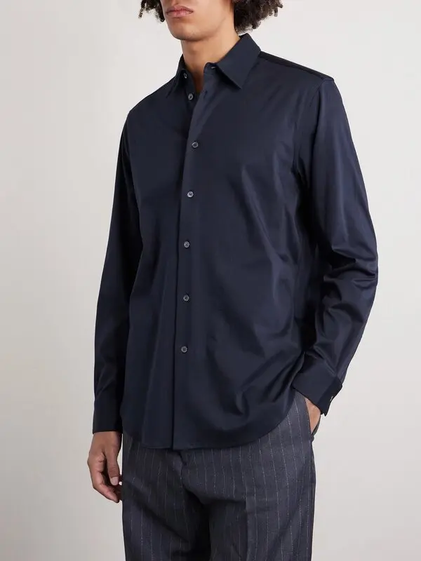 Paul Smith Slim-fit Cotton-jersey Shirt