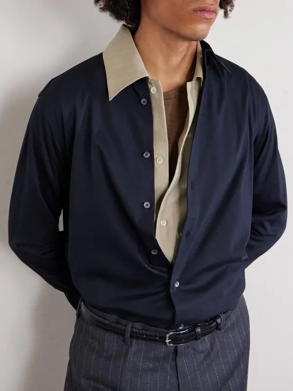Paul Smith Slim-fit Cotton-jersey Shirt