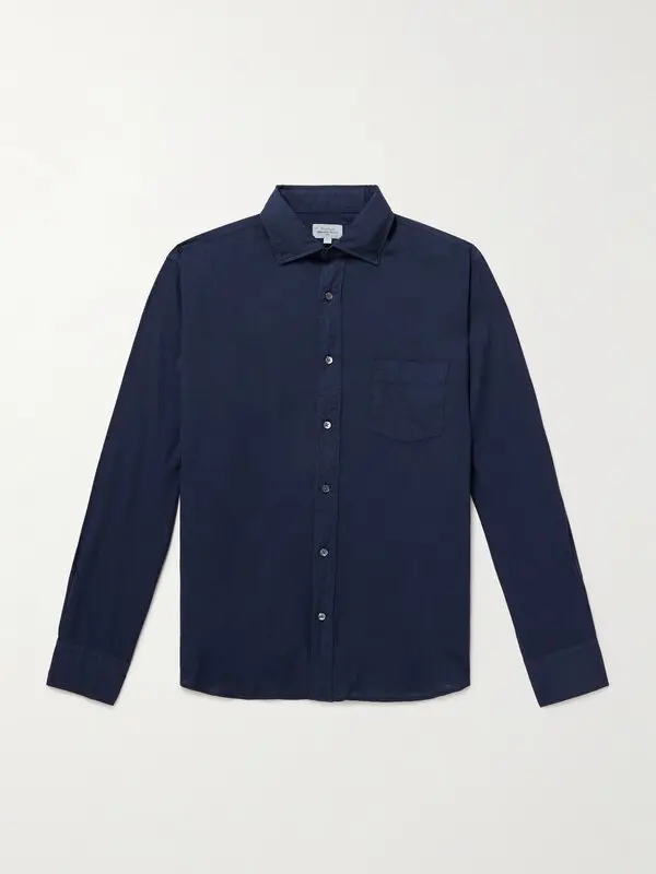 Hartford Paul Pat Cotton-poplin Shirt