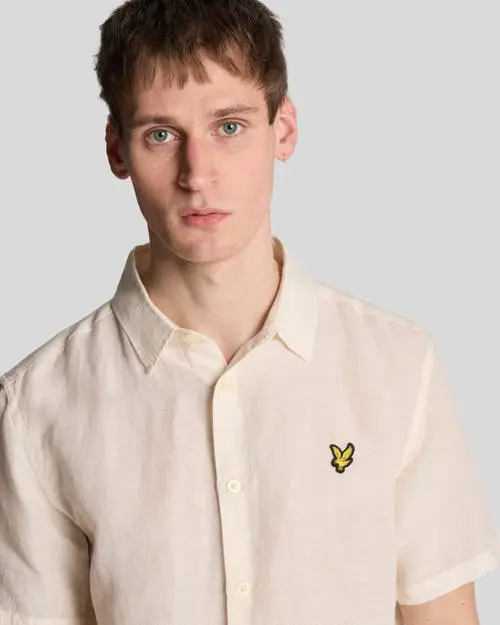 LYLE & SCOTT Hemp Short Sleeve Shirt