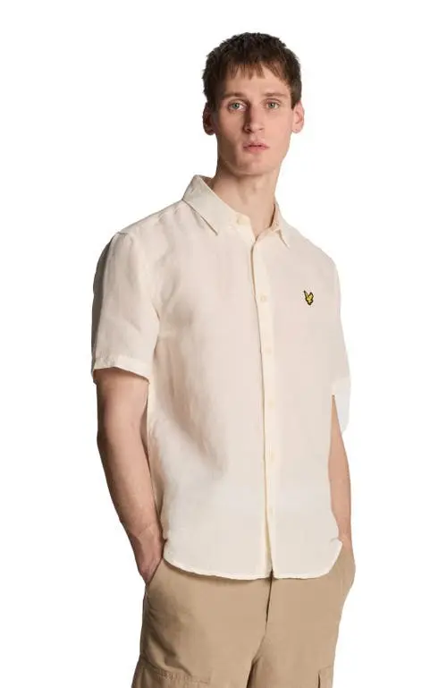 LYLE & SCOTT Hemp Short Sleeve Shirt