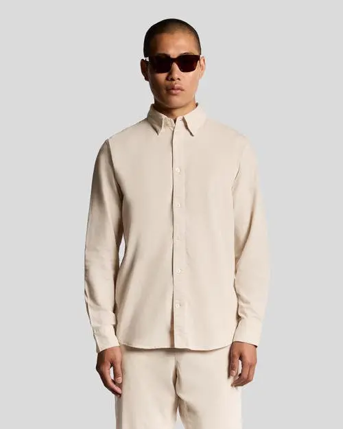 LYLE & SCOTT Long Sleeve Micro Corduroy Shirt