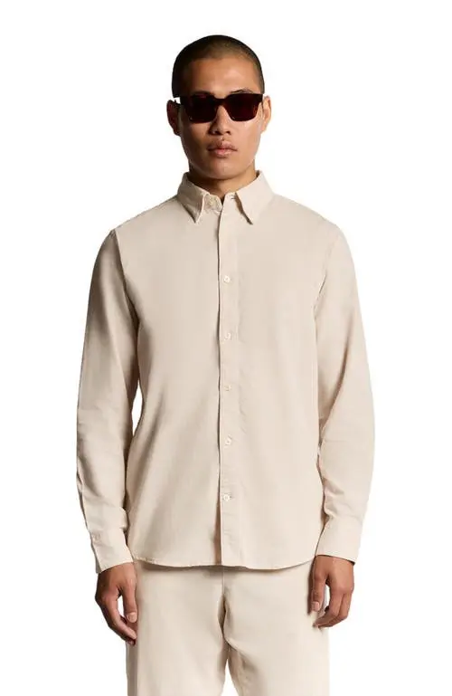 LYLE & SCOTT Long Sleeve Micro Corduroy Shirt