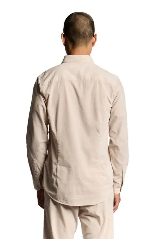LYLE & SCOTT Long Sleeve Micro Corduroy Shirt