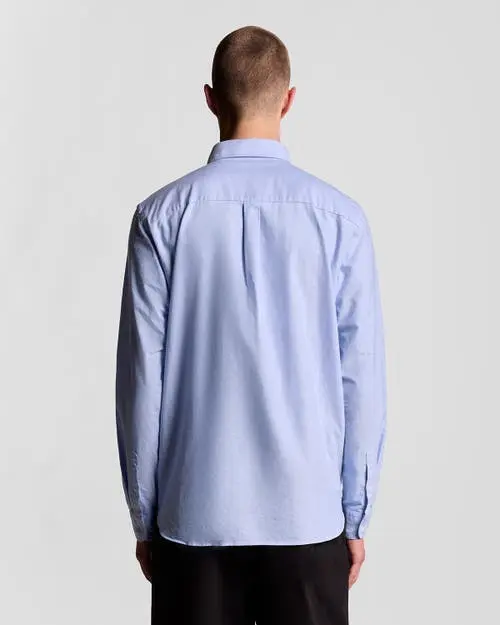 LYLE & SCOTT Plain Oxford Shirt - Riviera