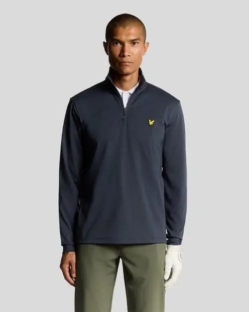 LYLE & SCOTT Golf Course Midlayer - Dark Navy