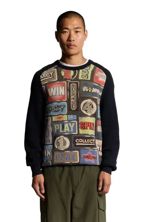 LYLE & SCOTT Fruit Machine Graphic Crew Neck Sweater