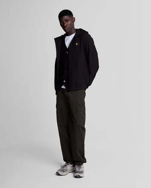 LYLE & SCOTT Fleece Back Softshell Jacket - Jet Black