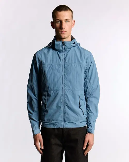 LYLE & SCOTT Long Sleeve Stow Away Jacket - Ocean Sky