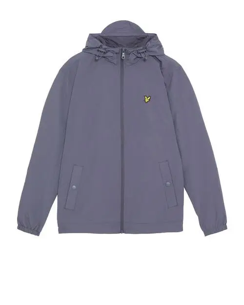 LYLE & SCOTT Zip Through Hooded Jacket - Graystone
