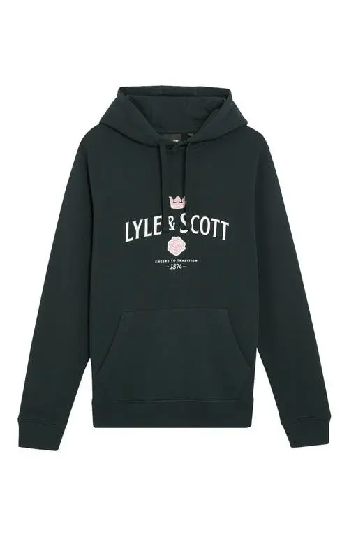 LYLE & SCOTT Cheers To Tradition Graphic Hoodie