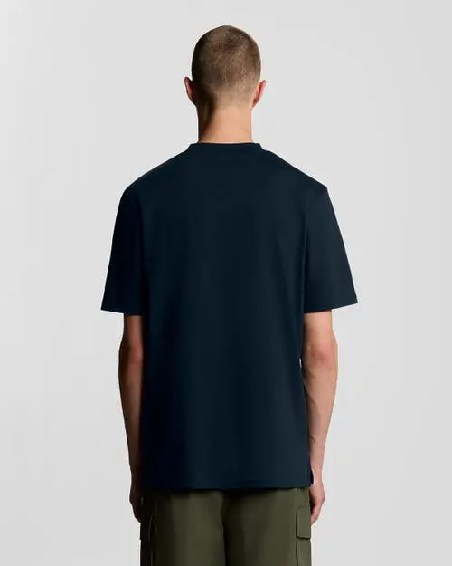 LYLE & SCOTT Oversized T-shirt - Dark Navy