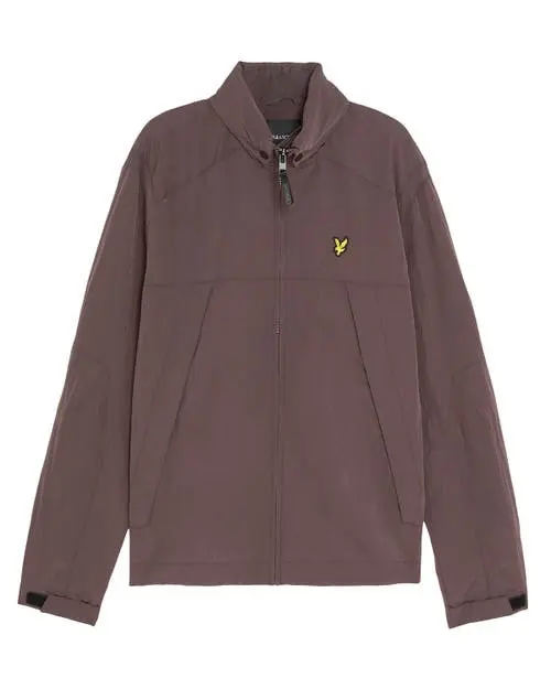 LYLE & SCOTT Long Sleeve Fold Away Hood Jacket - Espresso