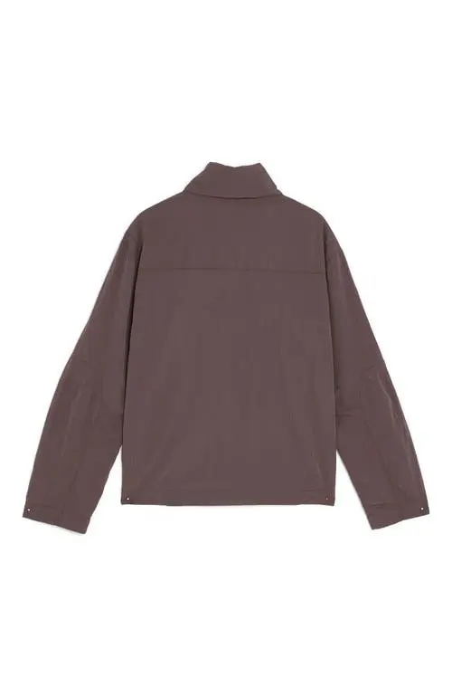 LYLE & SCOTT Long Sleeve Fold Away Hood Jacket - Espresso