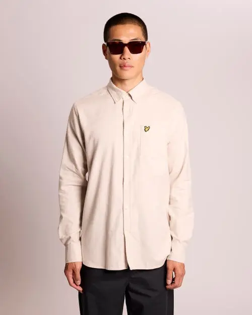 LYLE & SCOTT Long Sleeve Flannel Shirt