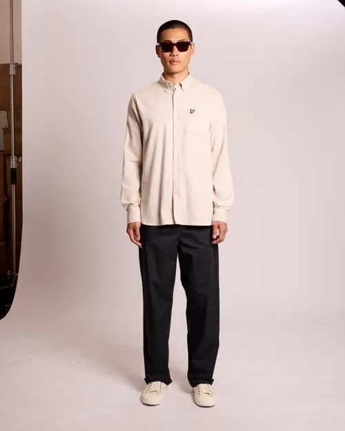 LYLE & SCOTT Long Sleeve Flannel Shirt