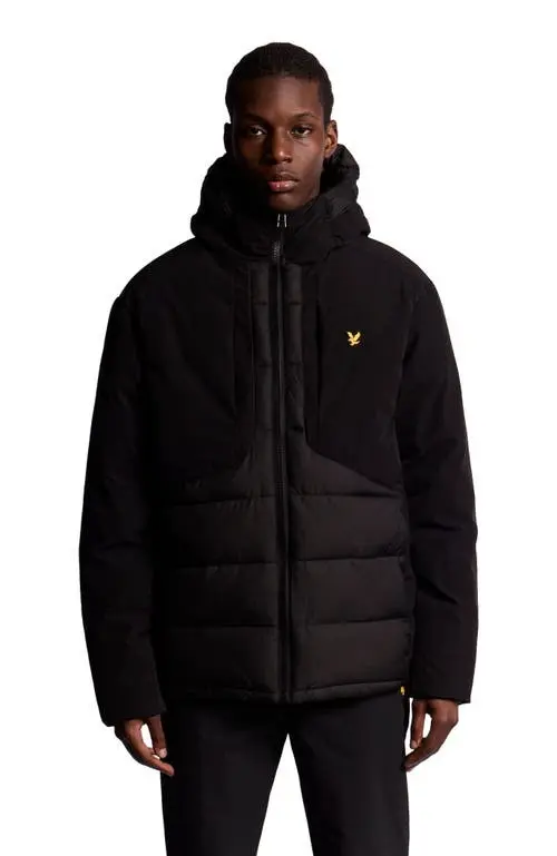 LYLE & SCOTT Wadded Hybrid Hooded Jacket