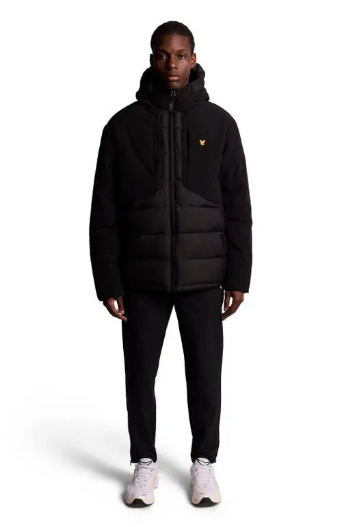 LYLE & SCOTT Wadded Hybrid Hooded Jacket
