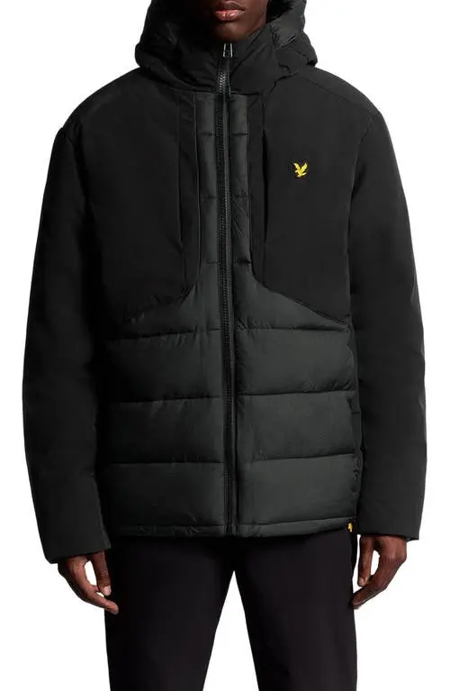 LYLE & SCOTT Wadded Hybrid Hooded Jacket