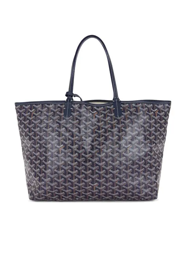 Goyard Saint Louis Pm Tote Bag - Navy