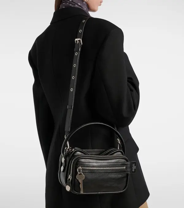 Acne Studios Camero Kit Leather Top-handle Bag - Black