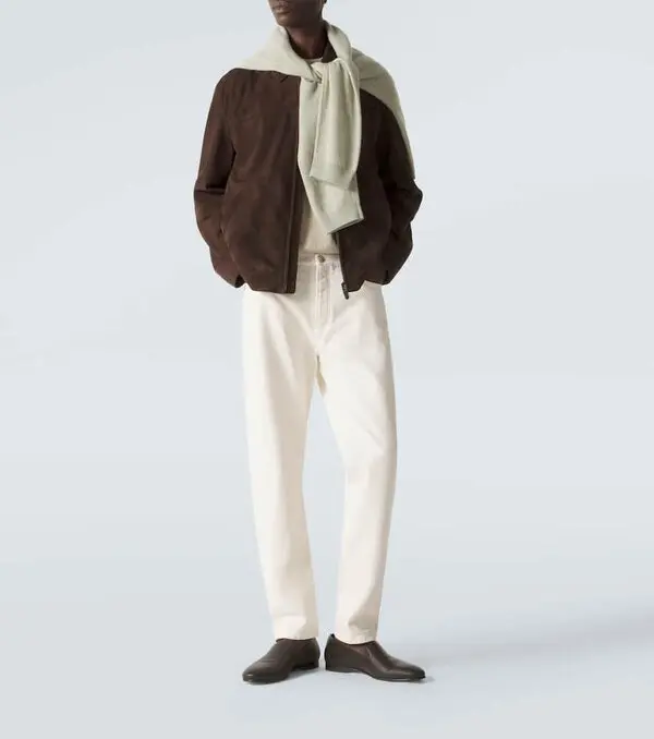 Canali Cotton Crewneck Sweater - Beige