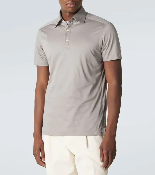Kiton Cotton Polo Shirt