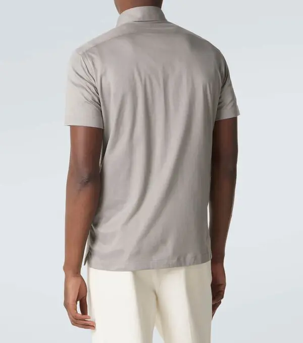 Kiton Cotton Polo Shirt